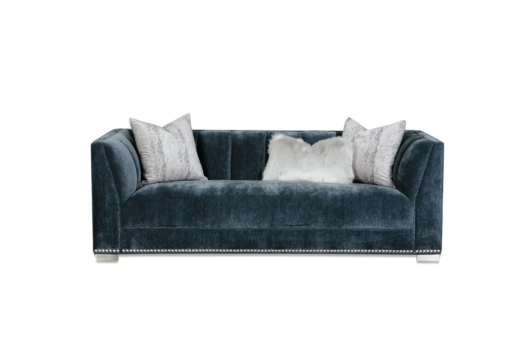 PAIGE SOFA-MIDNIGHT | Aria Designs, LLC.